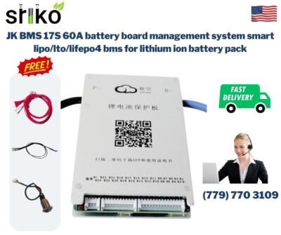 JK BT 17S 60A smart Active BMS