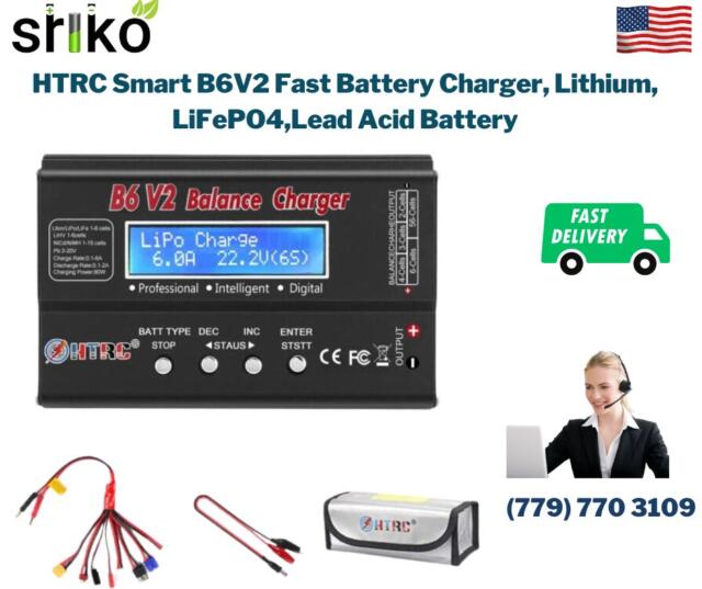 HTRC P15 Fast Battery Charger, Lithium, LFP, Lead Acid Battery