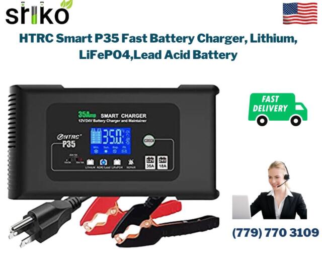 HTRC P35 Fast Battery Charger, Lithium, LFP, Lead Acid Battery