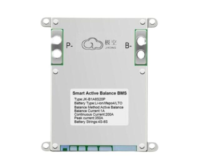 JK 3S-8S 200A 1A Balance Current Smart Active BMS